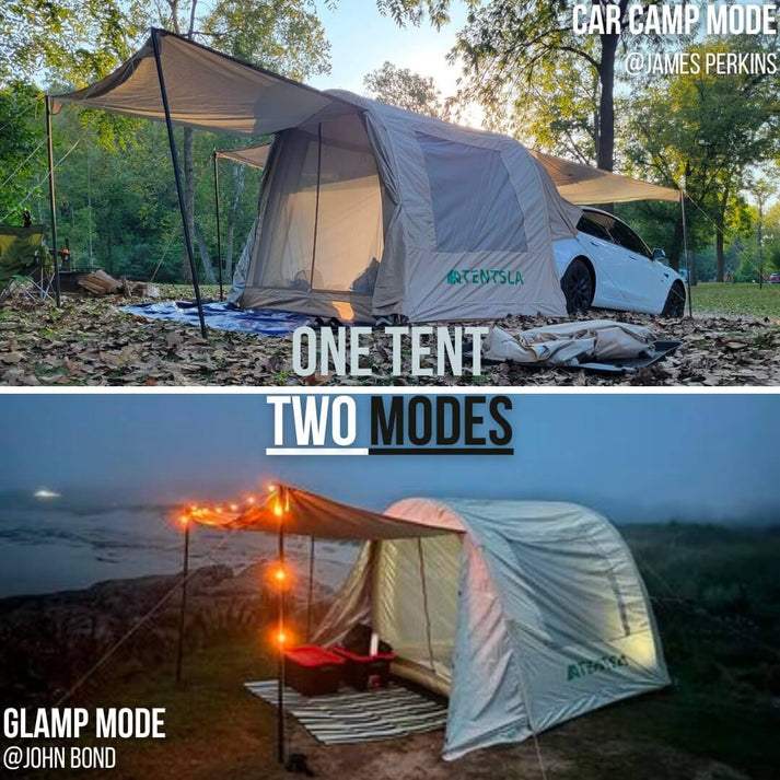 TENTSLA X1 Tesla camping Tent Tentsla for Tesla Model 3, Model Y, and ...